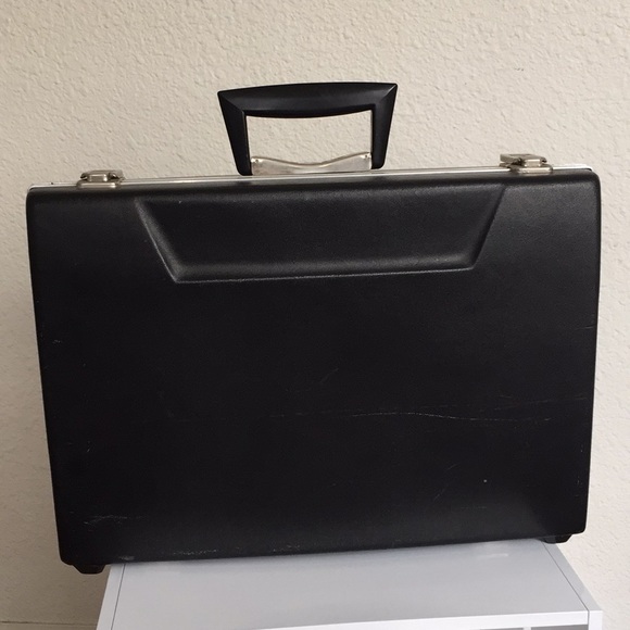 Vintage | Bags | Vintage 96s Spy Briefcase With Lock | Poshmark